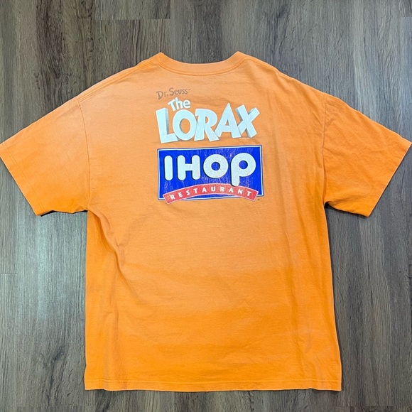 Vintage | Shirts | Vintage Drseuss The Loraz Ihop Promotional Tshirt ...